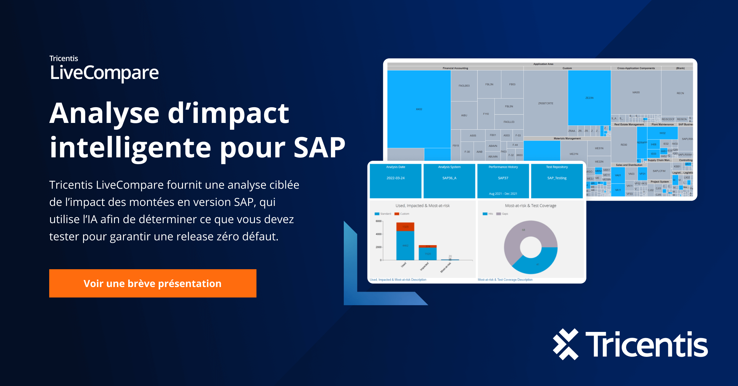 Tricentis LiveCompare - Intelligence du changement pour SAP - Tricentis