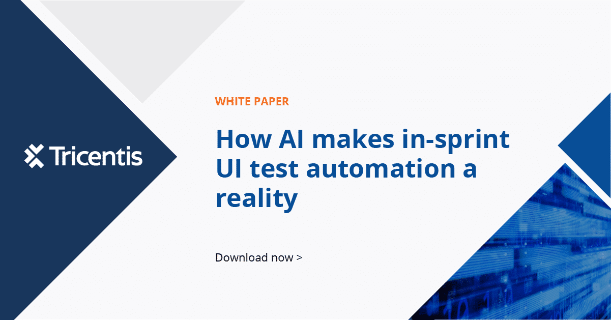 How AI makes in-sprint UI test automation a reality - White Paper ...