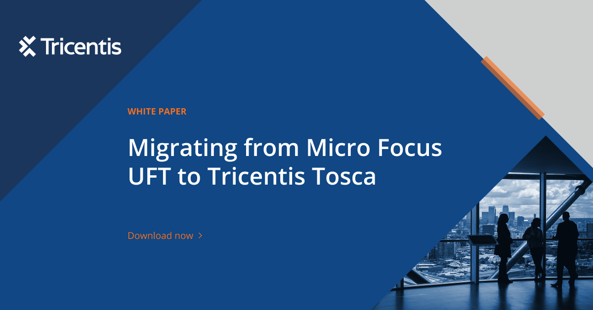Migrating from OpenText UFT to Tricentis Tosca - Tricentis Migrating from OpenText UFT to Tricentis Tosca - Tricentis