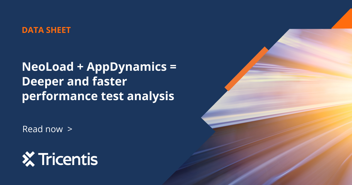 NeoLoad + AppDynamics = Deeper and faster performance test analysis ...