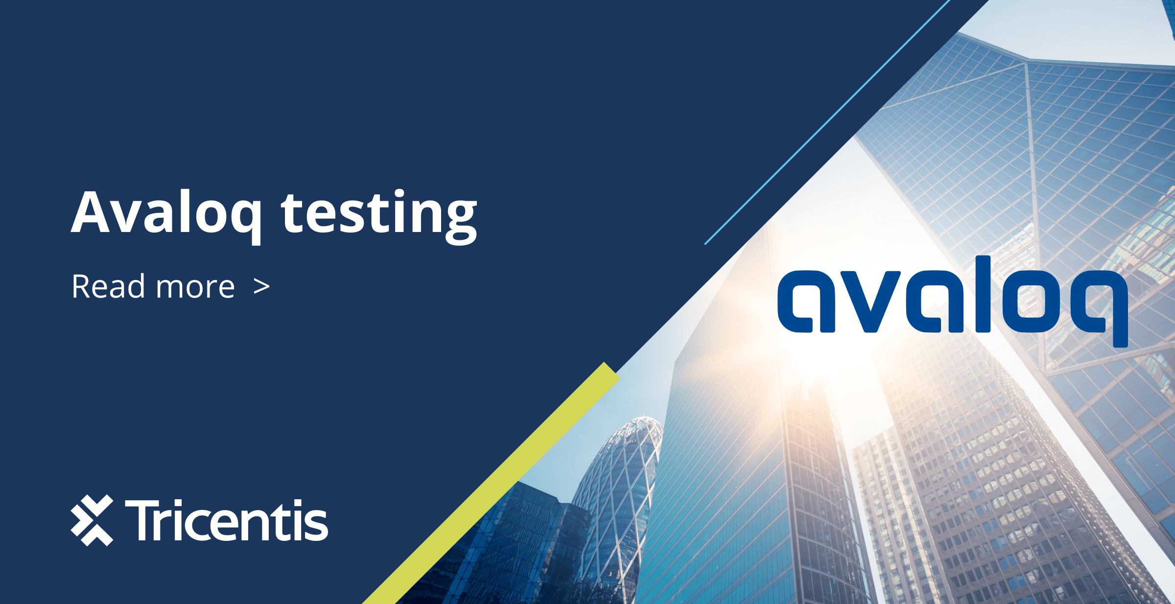 Test Automation for Avaloq | Tricentis