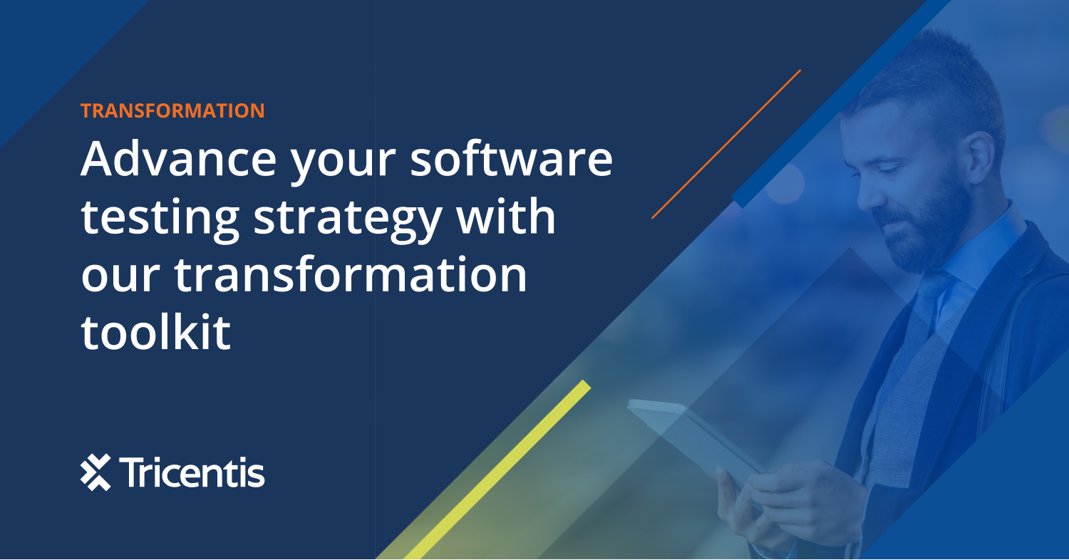 Toolkit Transform Your Software Testing Strategy Tricentis Transformation Tricentis