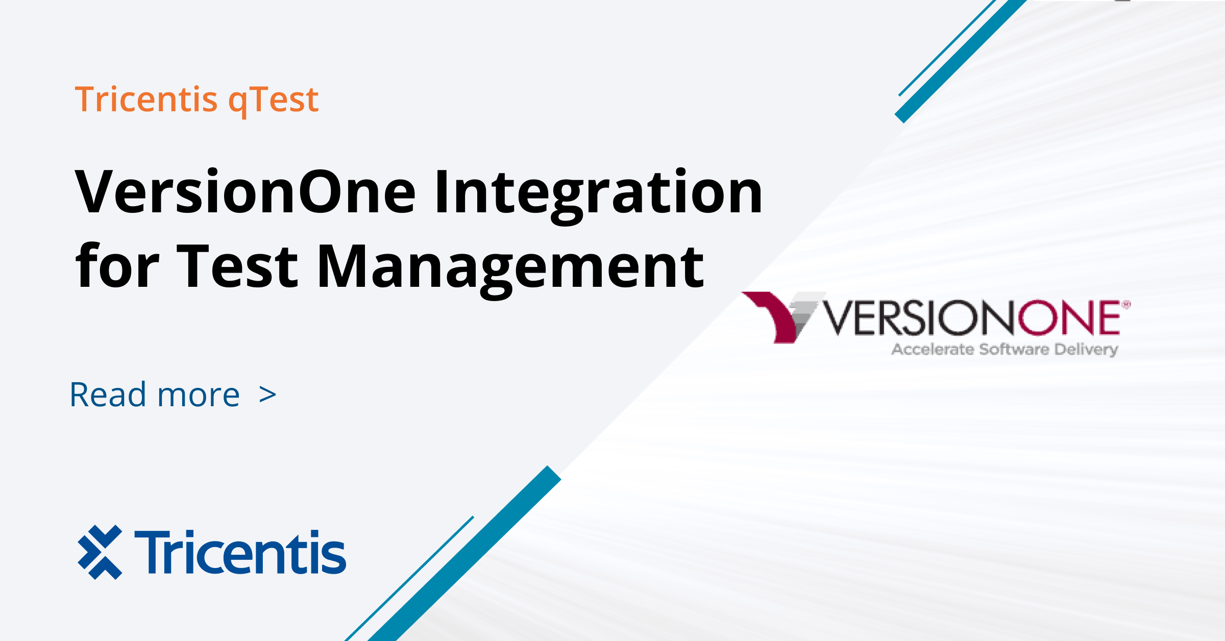 VersionOne Integration for Test Management | Tricentis