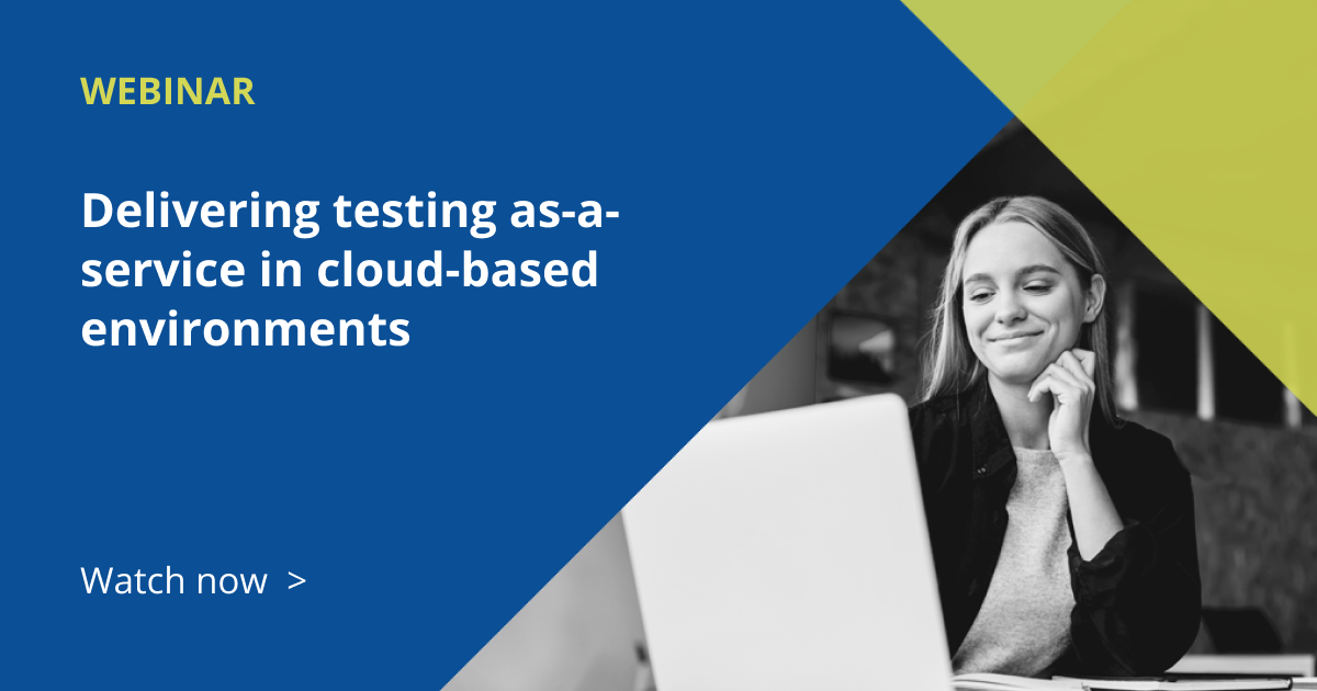 Delivering testing as-a-service in cloud-based environments - Tricentis