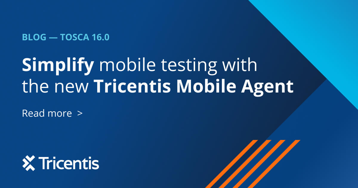 Tricentis Mobile Agent - Tricentis