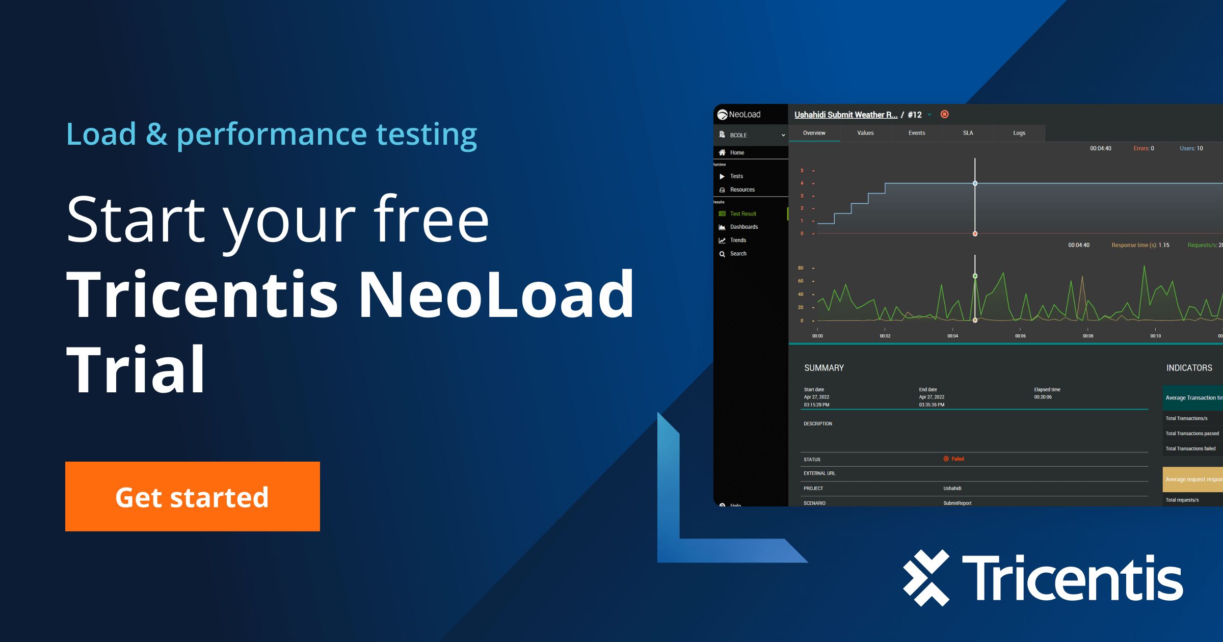 Start your trial of NeoLoad - Tricentis