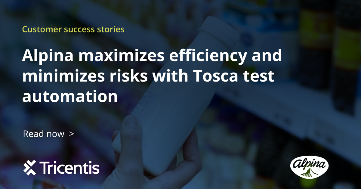Alpina maximizes efficiency and minimizes risks with Tosca test ...