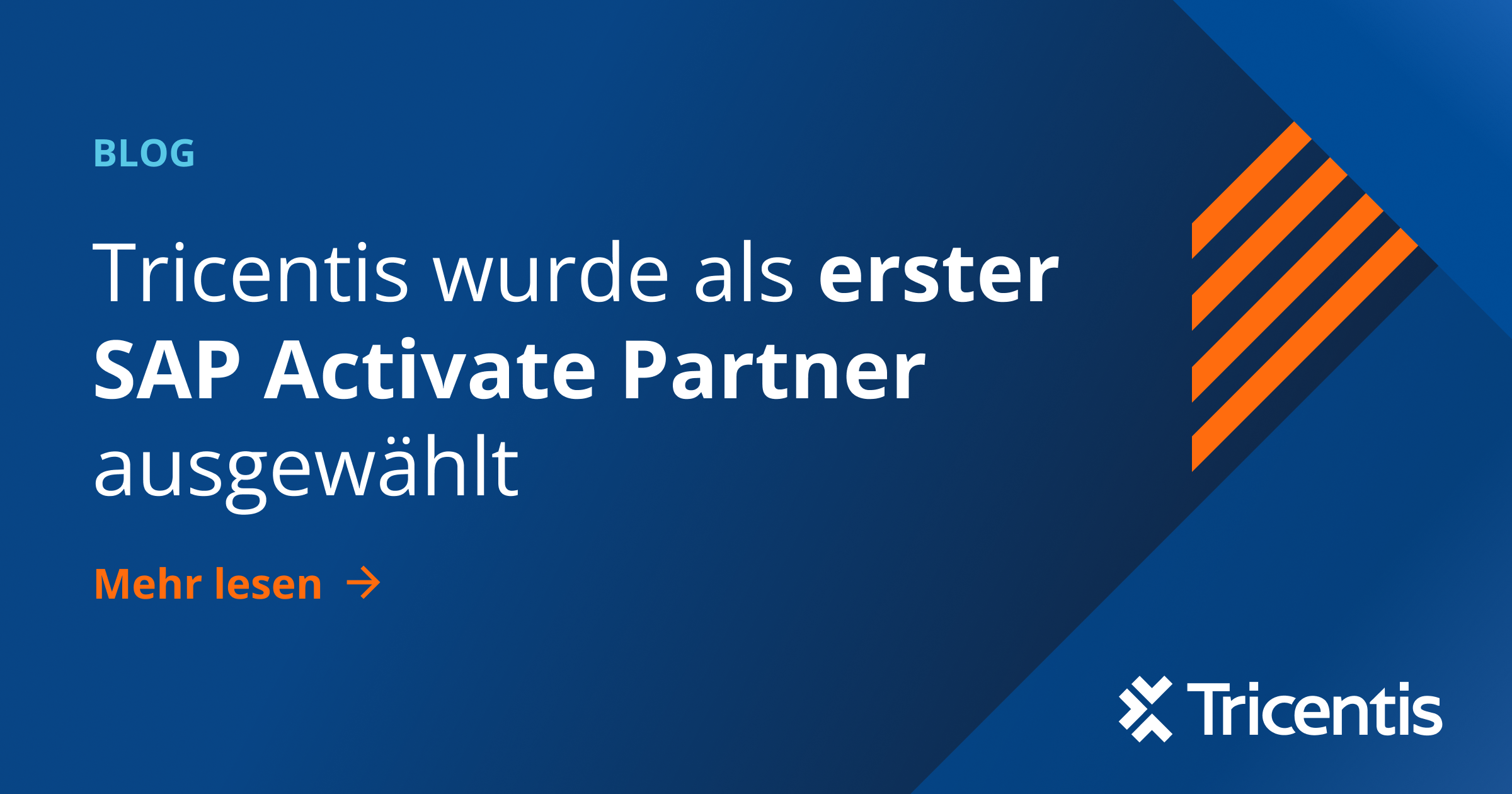 Tricentis als erster Partner für SAP Activate ausgewählt - Tricentis