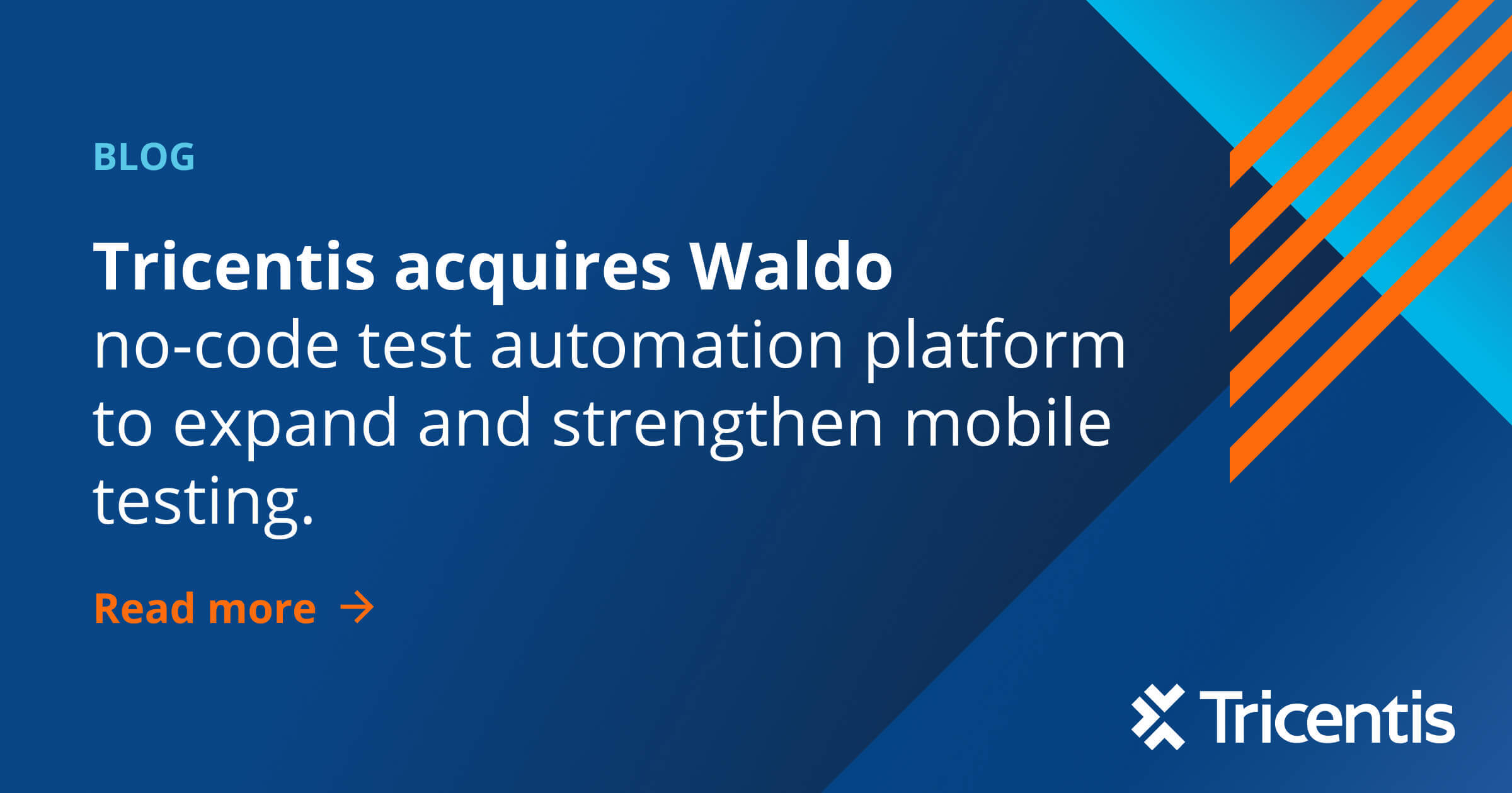 Tricentis acquires Waldo no-code test automation platform - Tricentis Tricentis acquires Waldo no-code test automation platform - Tricentis