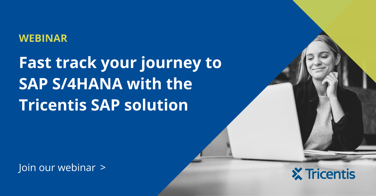 Fast track your journey to SAP S/4HANA with the Tricentis solution for SAP - Tricentis