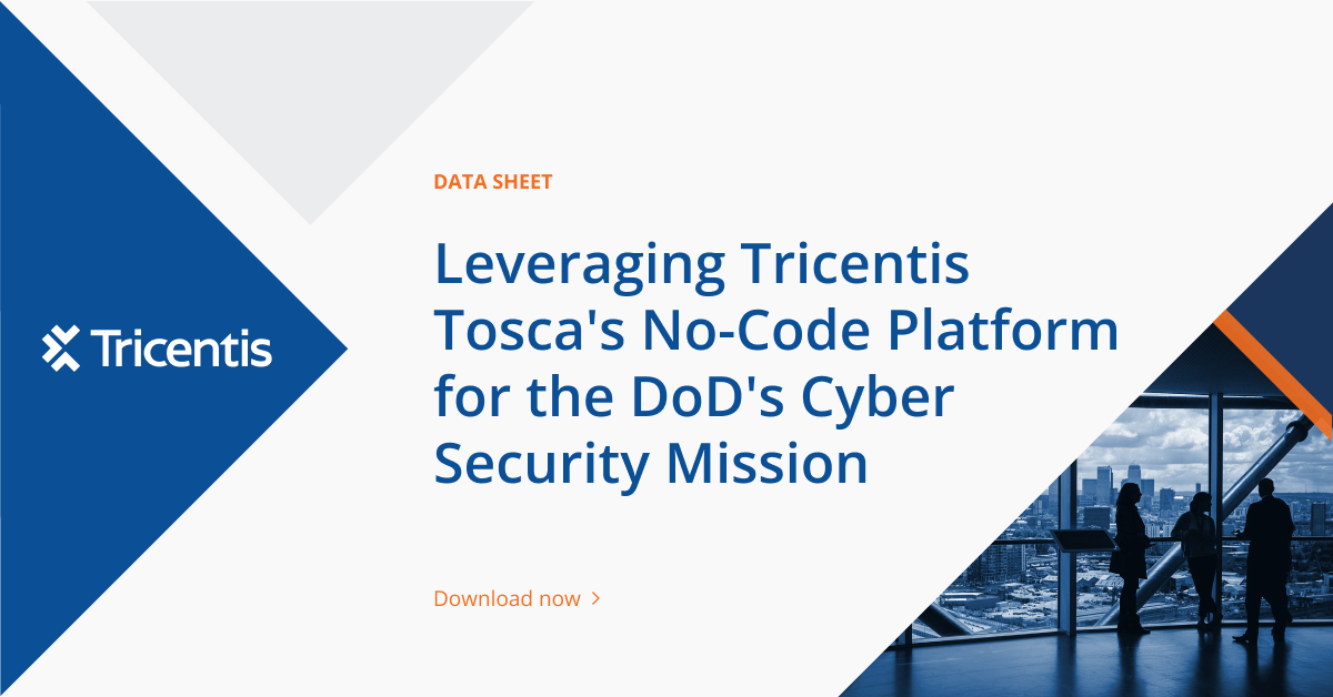 Leveraging Tricentis Toscas No Code Platform For The Dods Cyber Security Mission Tricentis