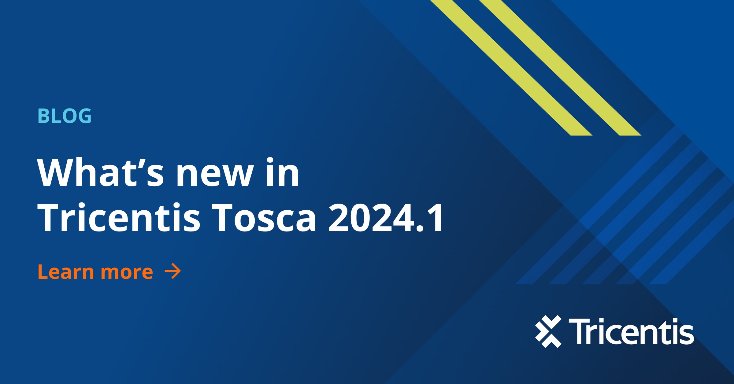Introducing Tricentis Tosca 2024.1 - Tricentis