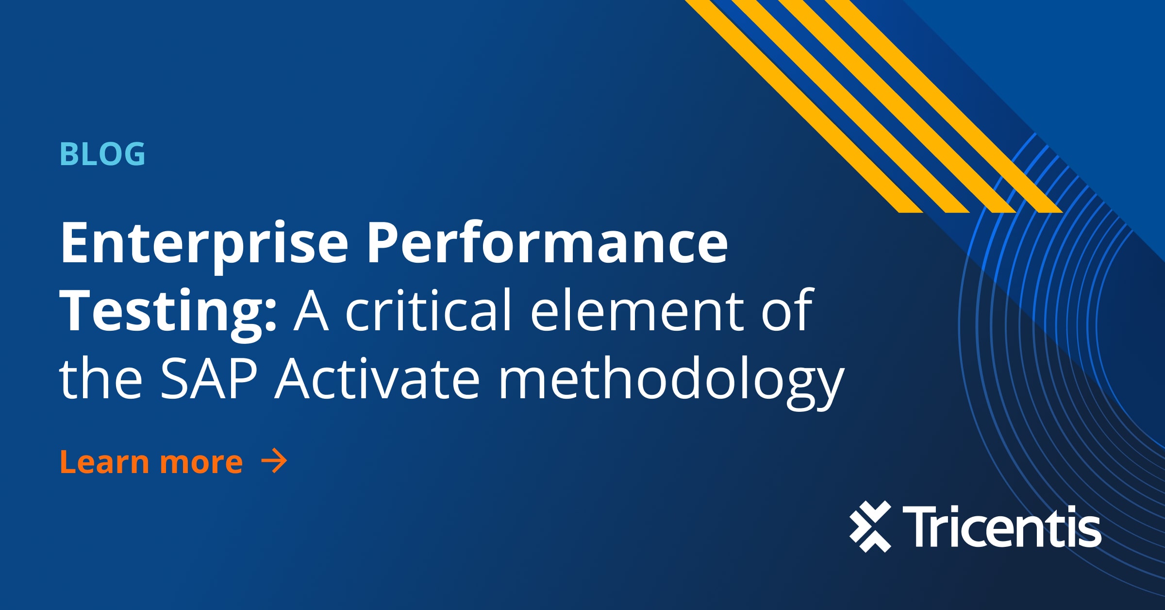 Sap Enterprise Performance Testing Tricentis