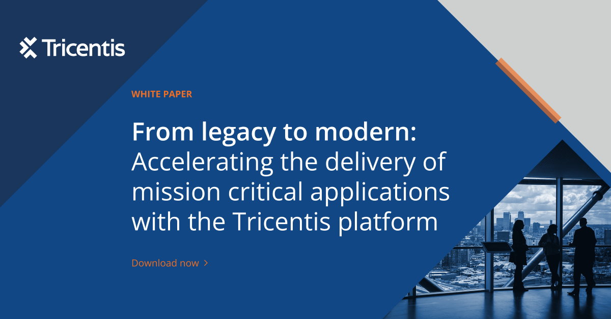 From legacy to modern: Accelerating the delivery of mission critical ... From legacy to modern: Accelerating the delivery of mission critical ...