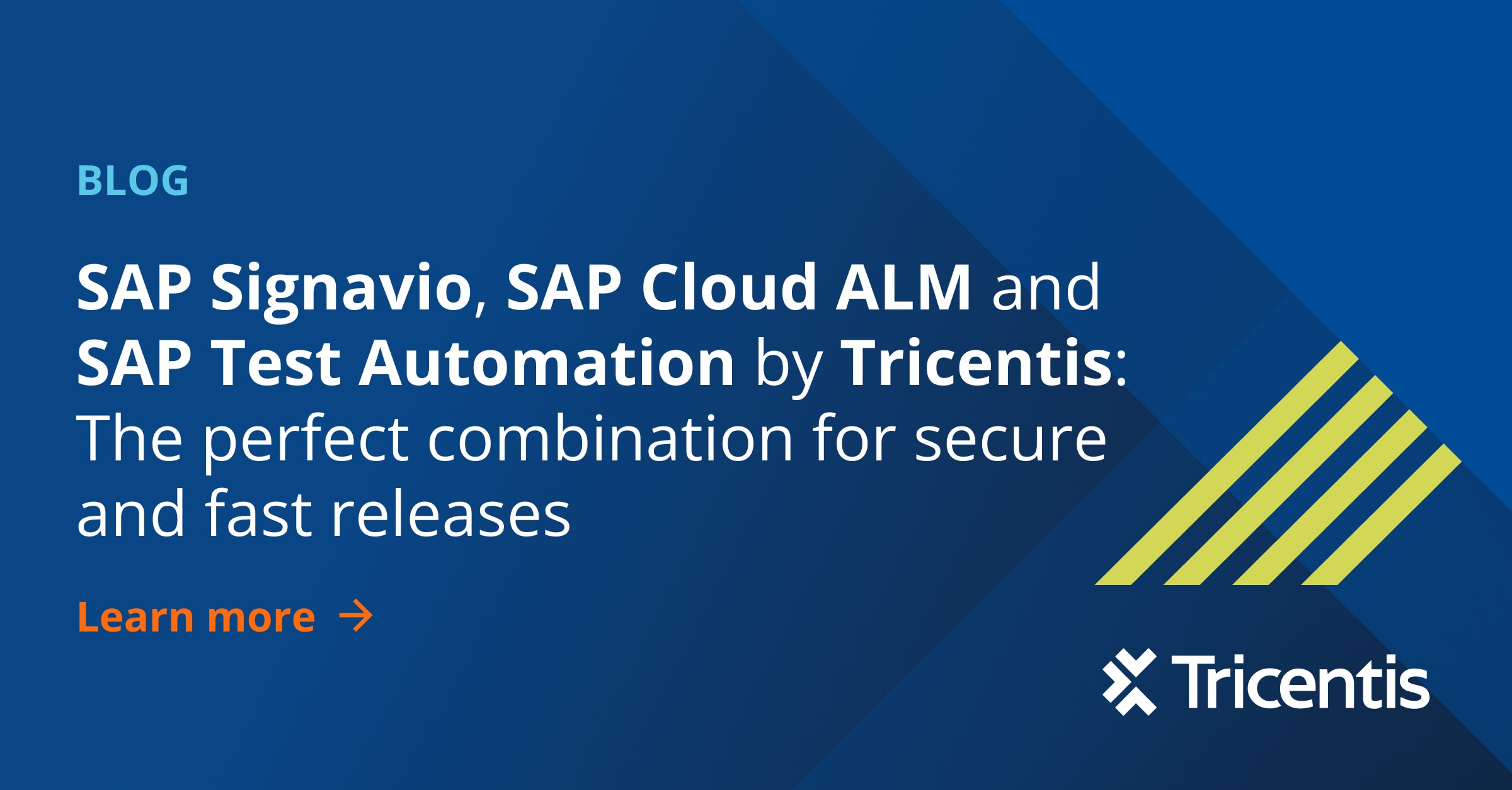 Accelerate SAP Releases with Test Automation - Tricentis