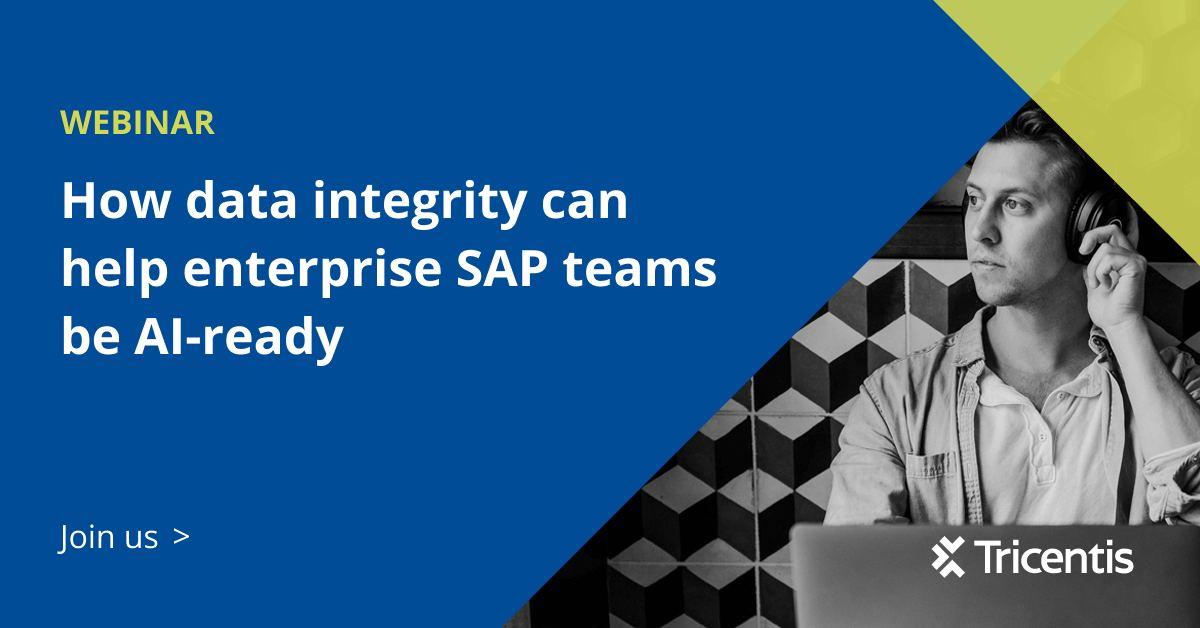 How data integrity can help enterprise SAP teams be AI-ready - Tricentis