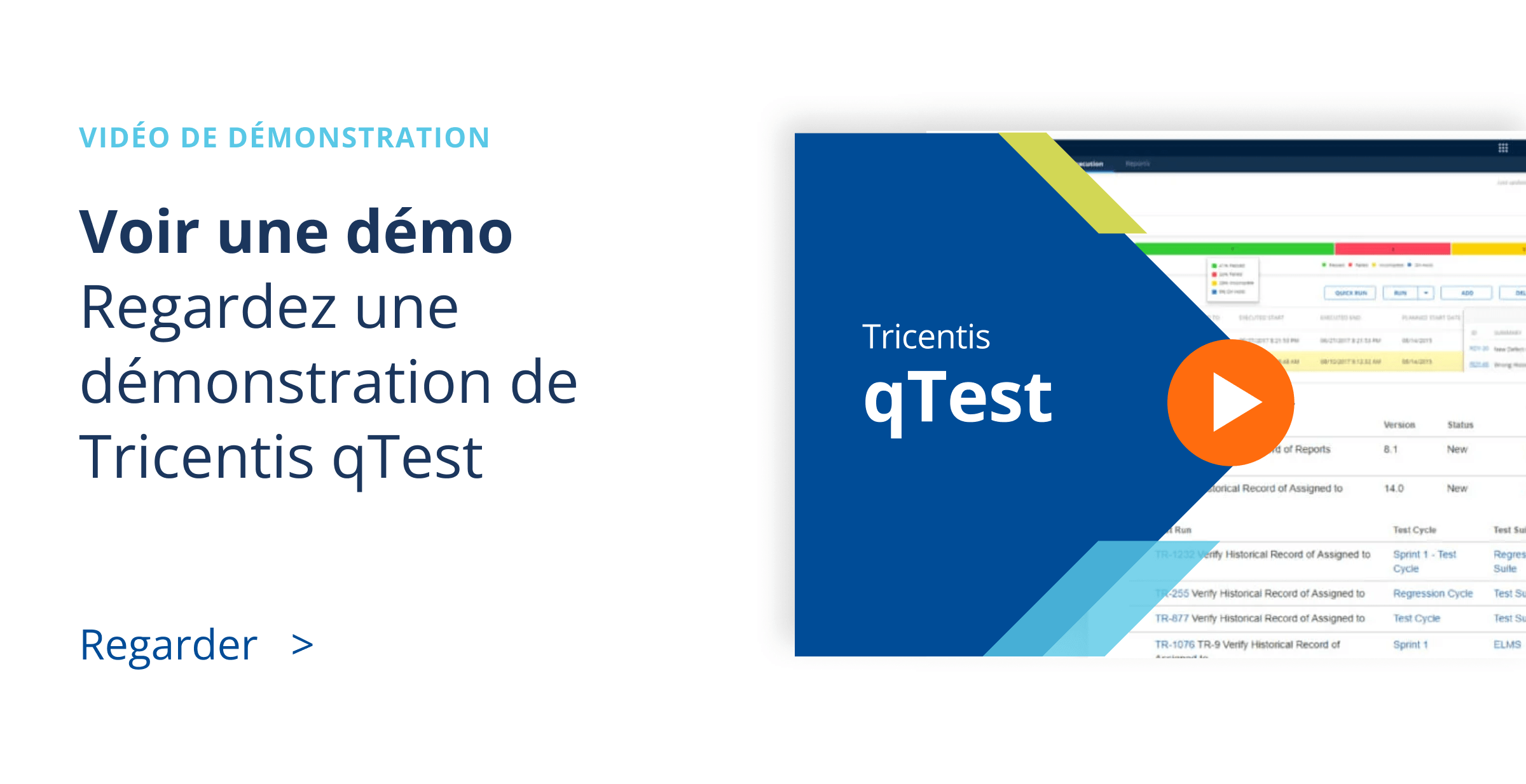 Vidéo de présentation de Tricentis qTest - Tricentis