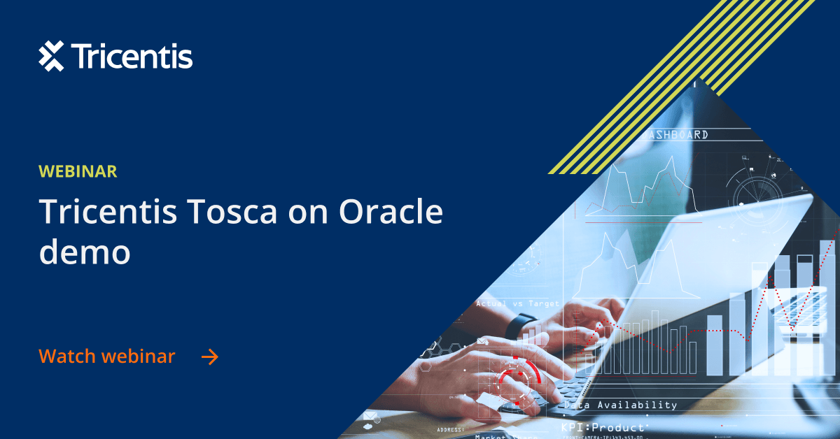 Tricentis Tosca On Oracle Demo Tricentis