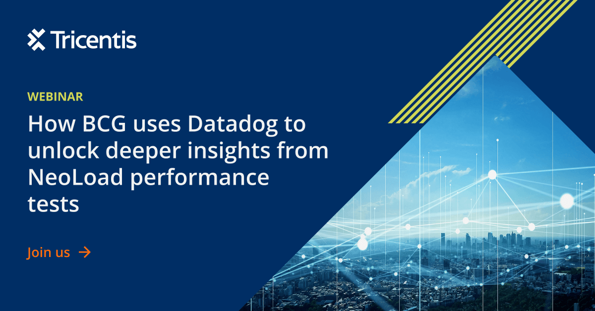 How BCG gains deeper NeoLoad insights via Datadog | Tricentis