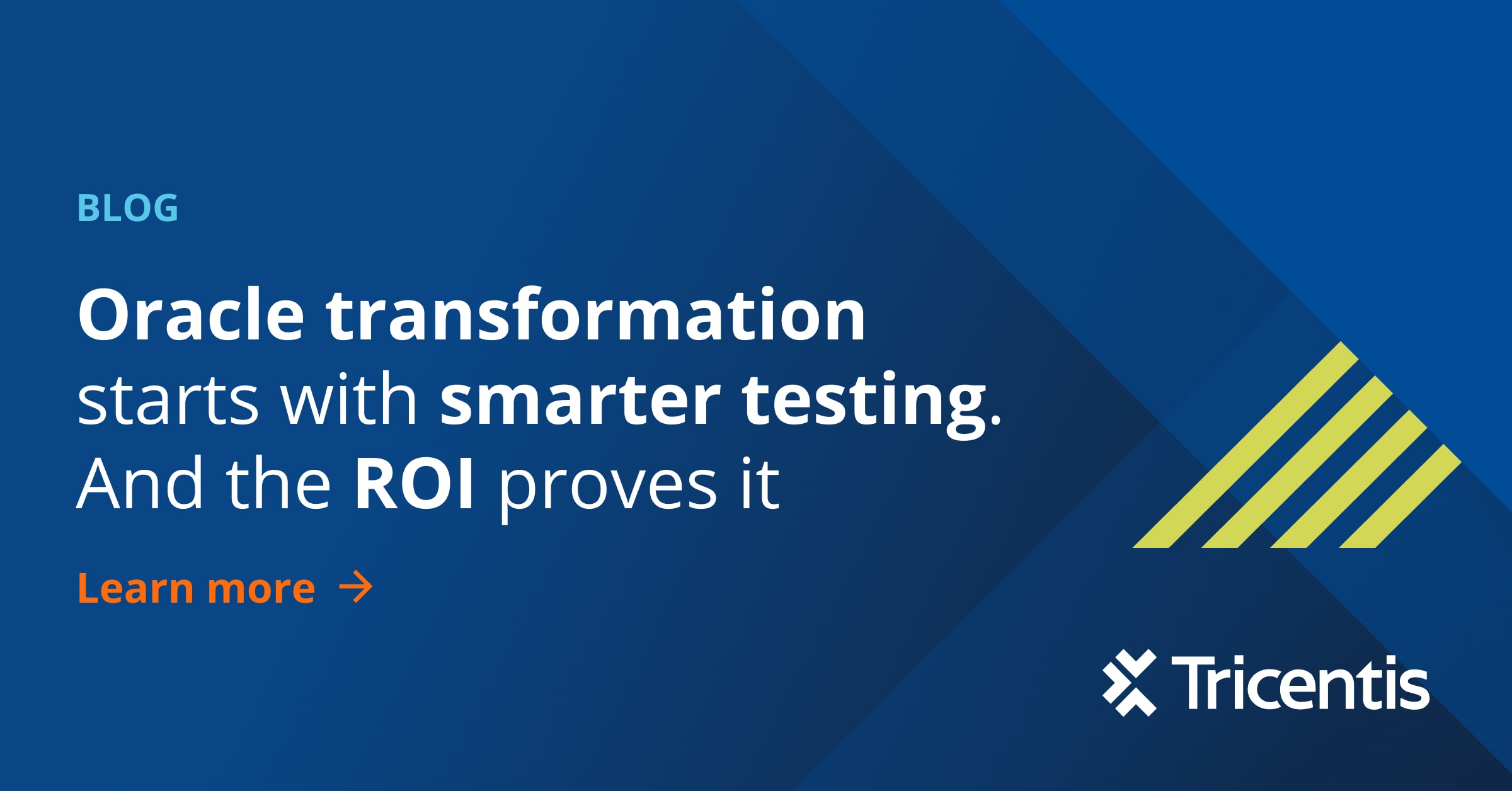 Oracle Transformation Success With Tricentis