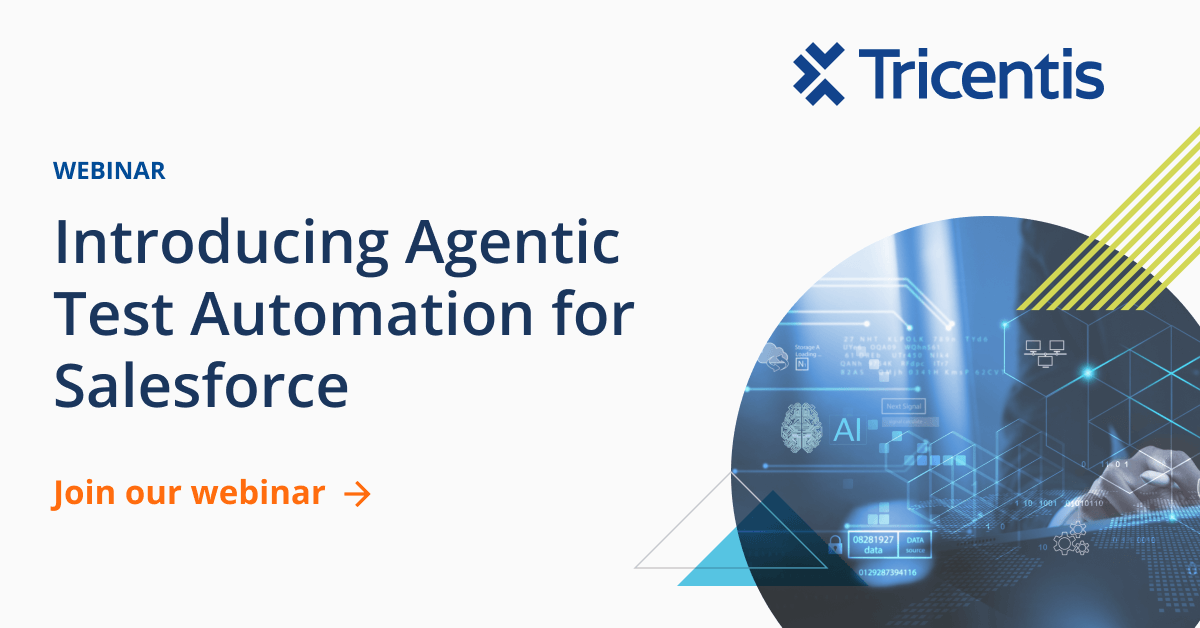 Introducing Agentic Test Automation for Salesforce - Tricentis