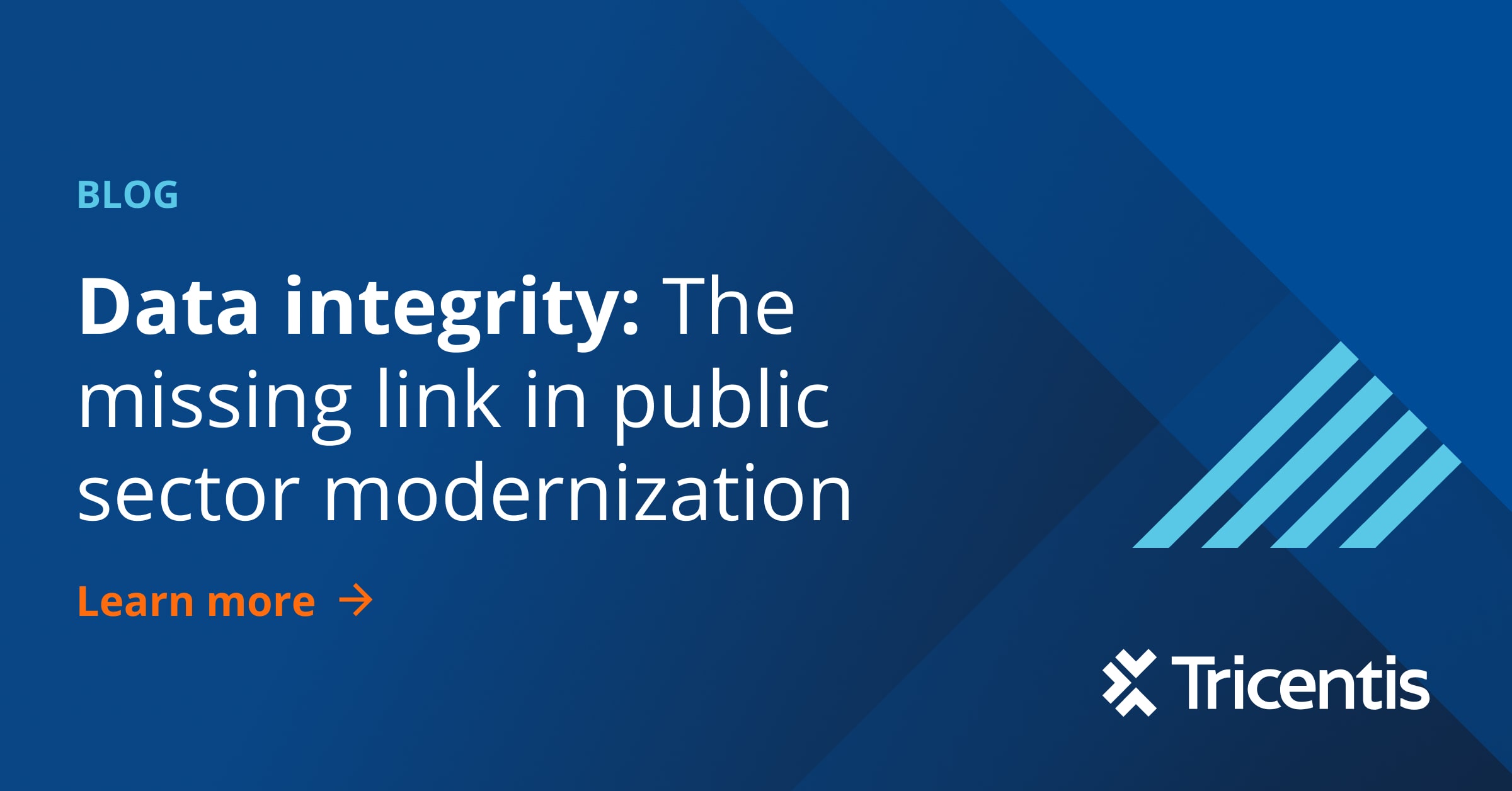 Data integrity: The missing link in public sector modernization - Tricentis