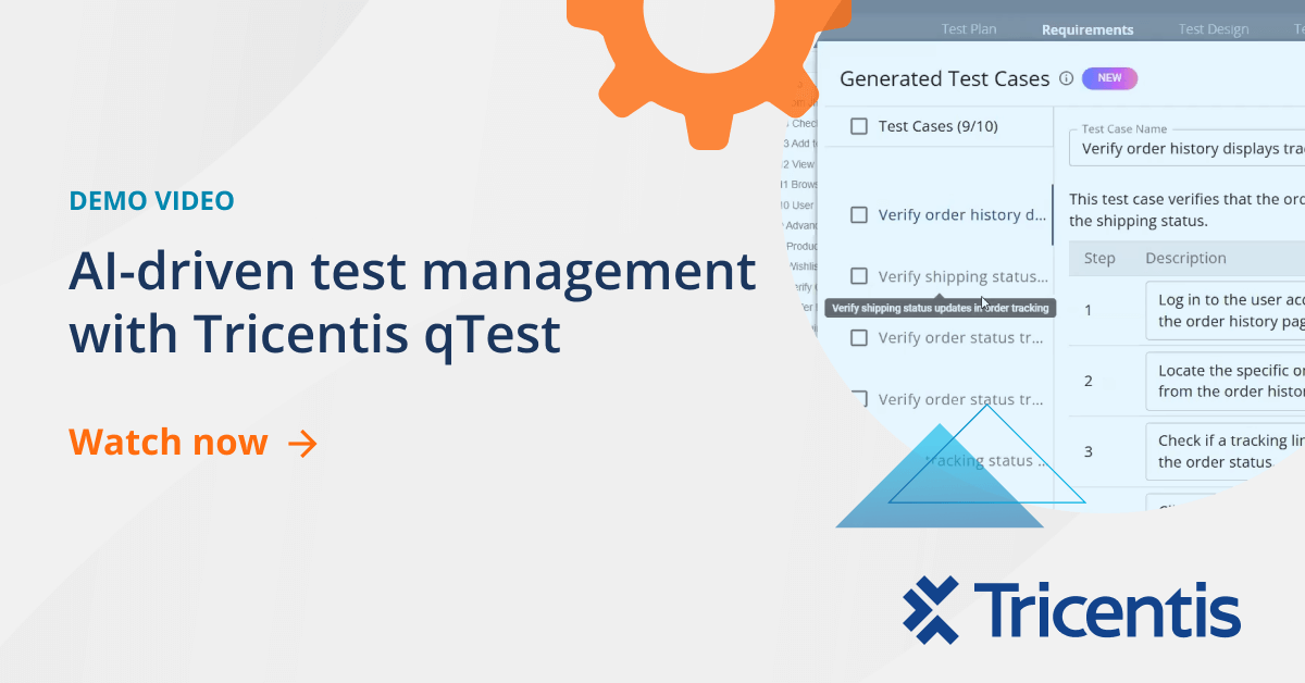 AI-driven test management with Tricentis qTest - Tricentis