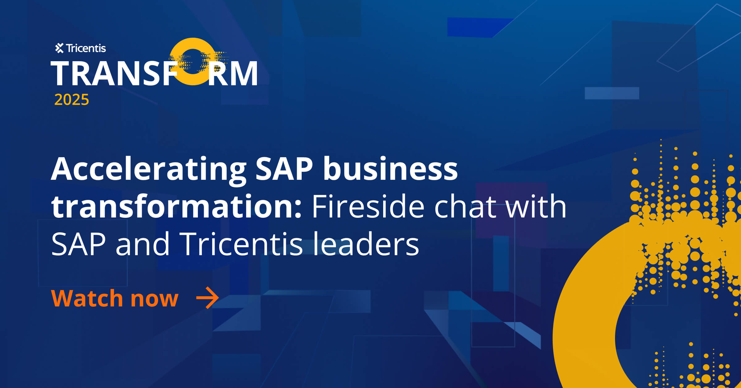 Accelerating SAP business transformation: Fireside chat with SAP and Tricentis - Tricentis