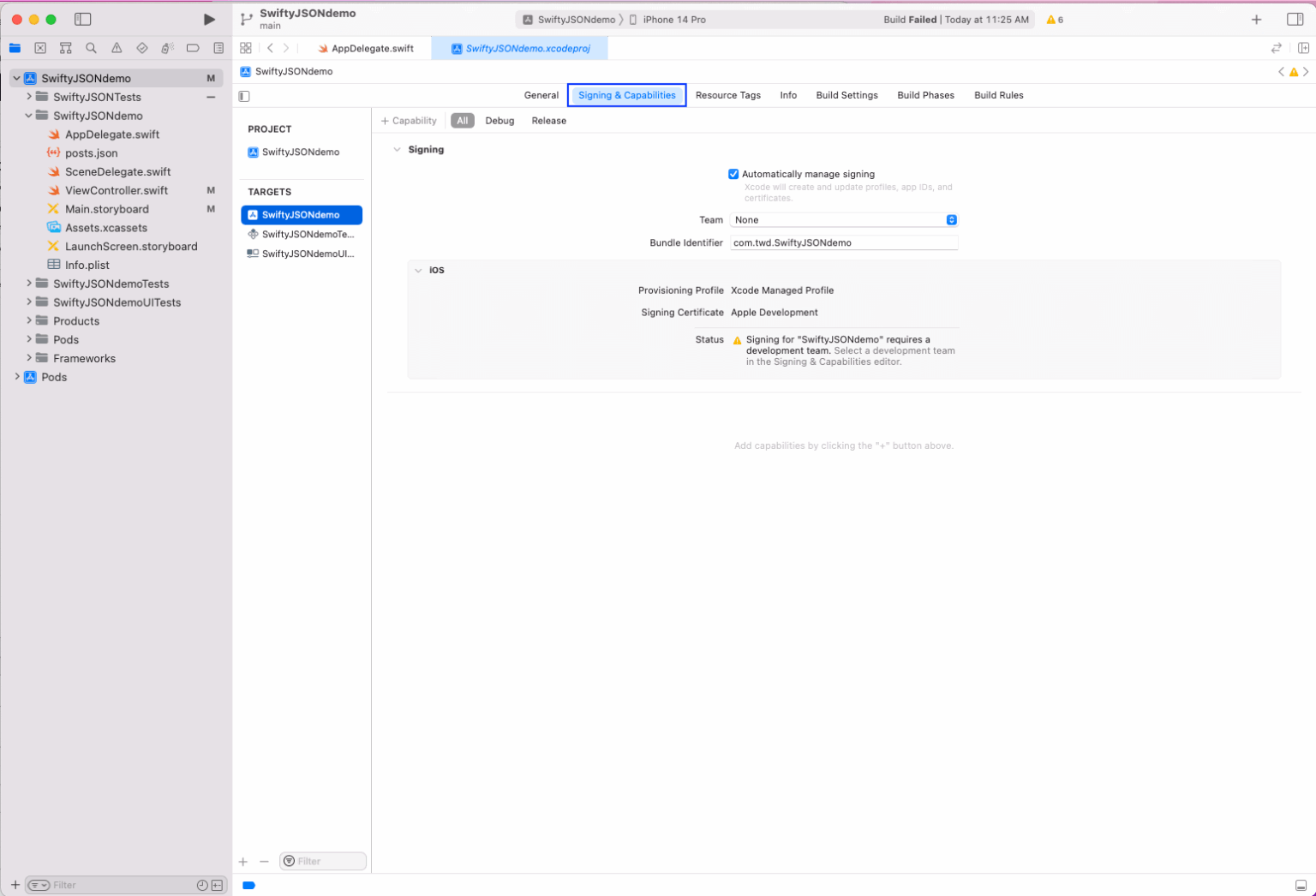 Using xcodebuild to build from the command line - Tricentis