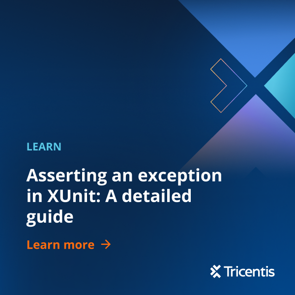 How to assert exceptions in XUnit - Tricentis