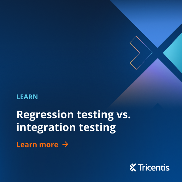Regression testing vs. integration testing - Tricentis