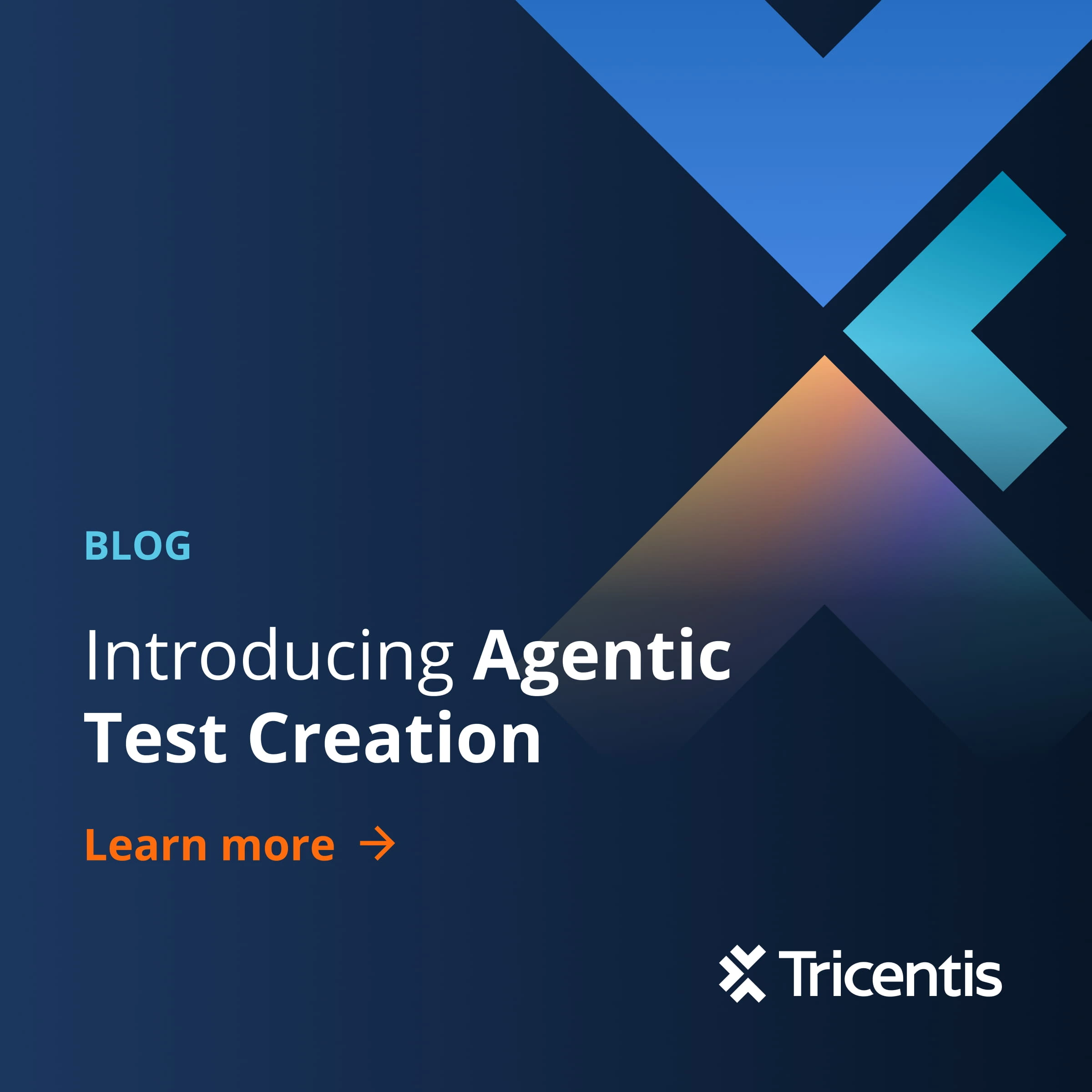 Tricentis Agentic Test Creation for AI-Driven QA