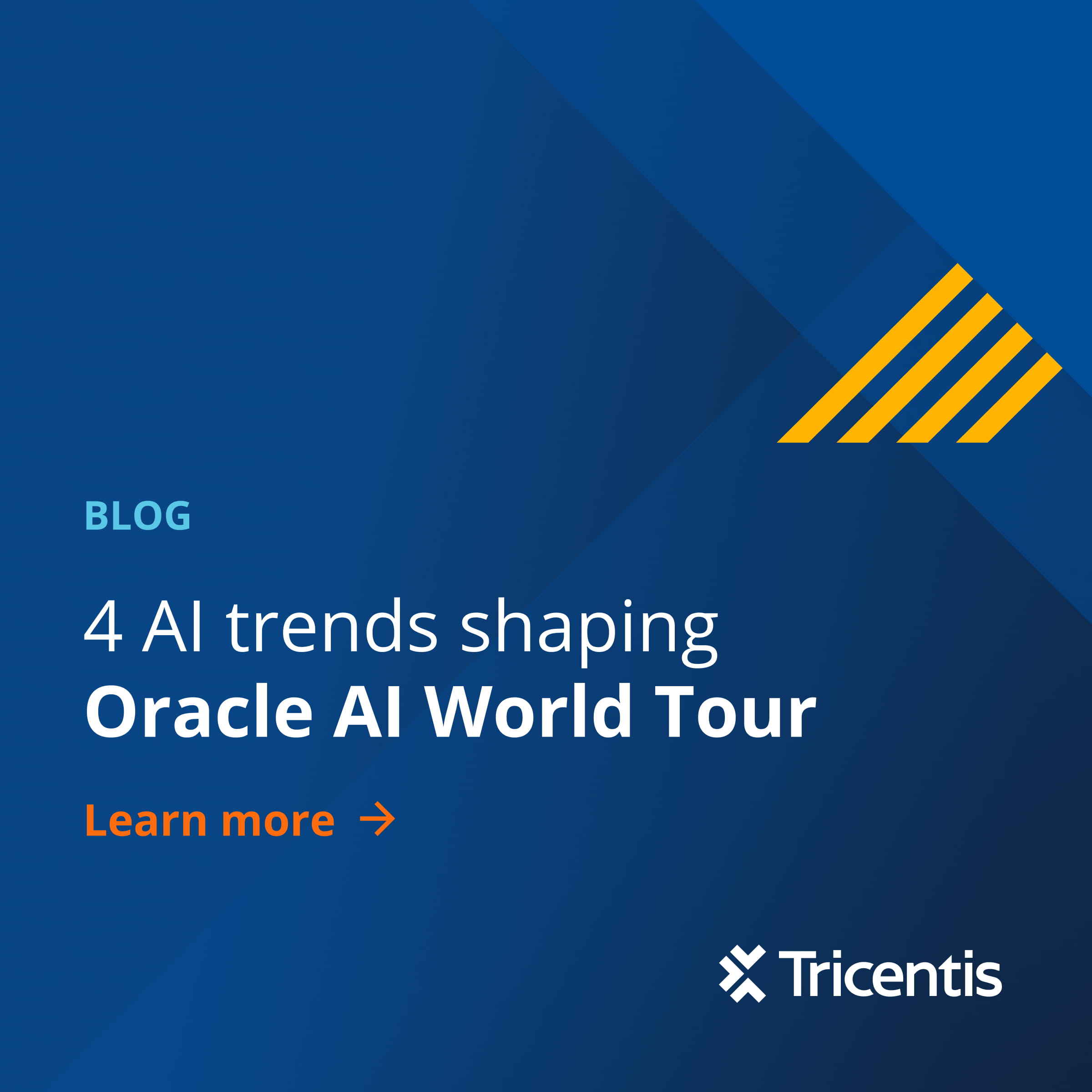 4 AI themes to watch at Oracle AI World Tour